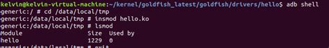 Android Kernel Development Kernel Compilation And Hello World