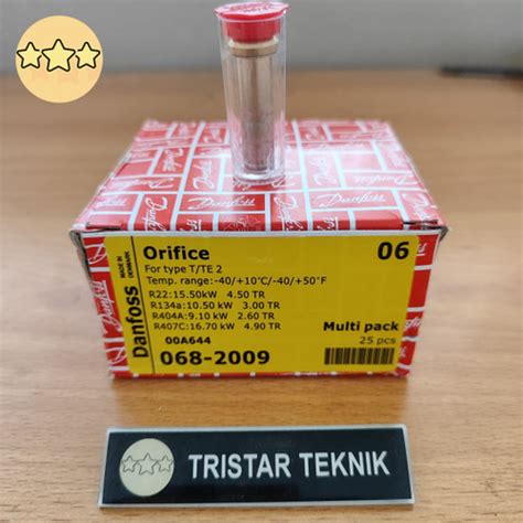 Jual Orifice 06 Danfoss Orifis Danfos No 6 No 6 Nozzle Nozel Ekspansi