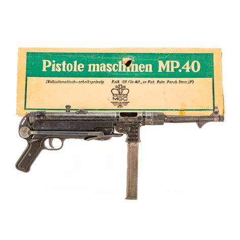 Mgc Mp40 Full Auto German Mp40 Submachine Gun Plug Fire Cap Gun Pfg