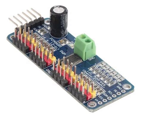 Controlador Servo 16 Canales I2c Pca9685 Pwm Para Arduino Mercadolibre
