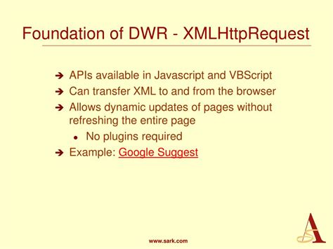 Ppt Dwr Direct Web Remoting Powerpoint Presentation Free Download Id292812