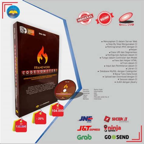 Promo Buku Framework Code Igniter 3 Membangun Pemrograman Berbasis Web Diskon 23 Di Seller