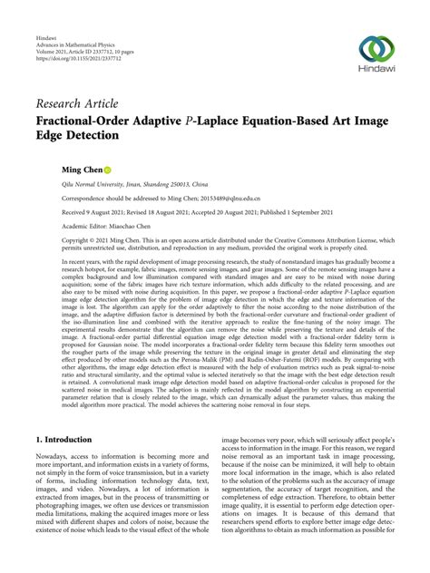 pdf fractional order adaptive p laplace equation based art image