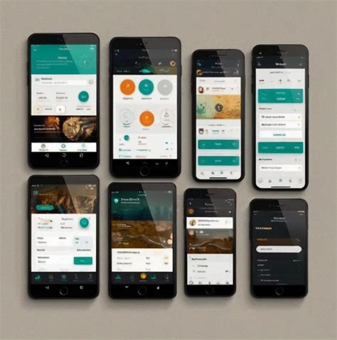 Uiux Design Template Premium Ai Generated Image