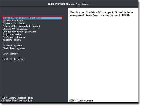 Kb7849 Configure Domain Connection For Eset Protect Virtual Appliance