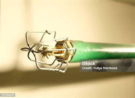 화재 스프링클러의 클로즈업 조각 드렌처 소방 시스템 자동 소화 시스템 자동 화염 소화를위한 분무기 소화제 공급 시스템 0명에 대한 스톡 사진 및 기타 이미지 Istock