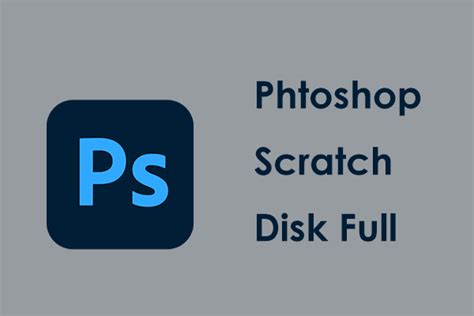 How To Fix Photoshop Scratch Disk Full Windows 1110