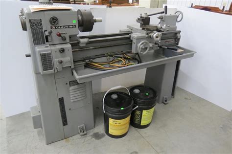 Clausing Model 5914 Metal Lathe With Extra Chuck And Accessories Comes With Frequency Converter