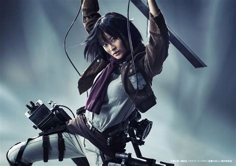 Mikasa Live Action Sasha Braus Cosplay Mikasa Ackerman Costume