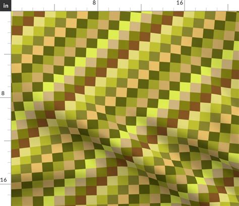 Salsa Verde With Tortilla Chips Check Fabric Spoonflower