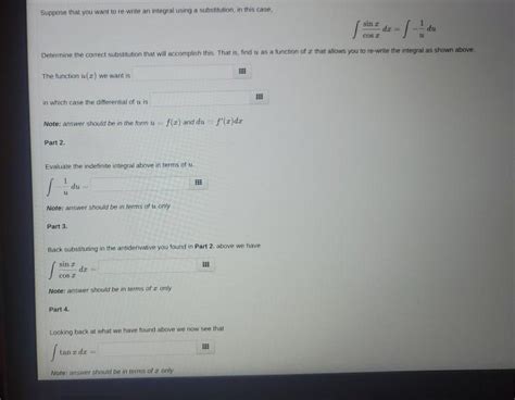 Solved Suppose That You Want To Re Write An Integral Using A