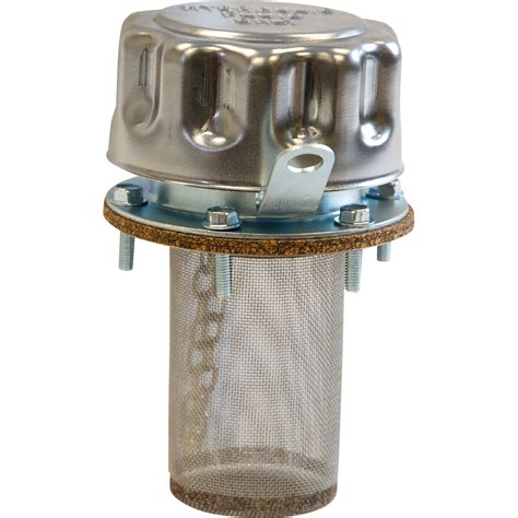 Buyers Products Chrome Filler Strainer Breather Cap Assembly Fitting