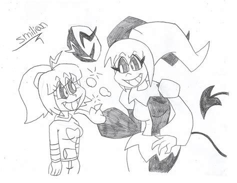 Iniko Hypnotizes Jessica Art Trade By The90sdoggo On Deviantart