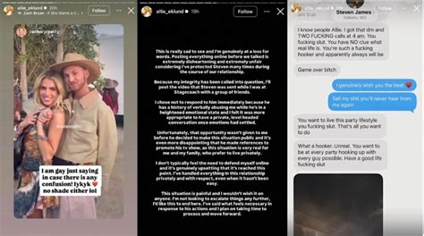 Allie Eklund Reacts To Steven Mcbee Jr Cheating Accusations And His