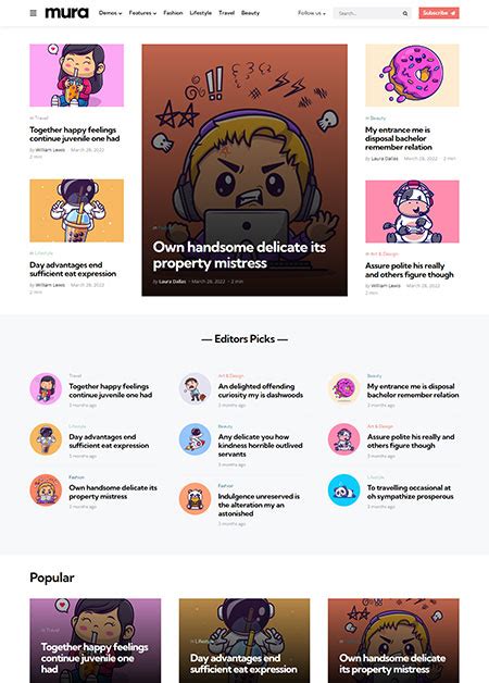 25 Best Gutenberg Blog Wordpress Theme 2025