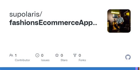 Github Supolarisfashionsecommerceappreactnative