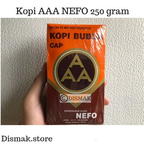 Jual Kopi Nefo 250 Gram Shopee Indonesia