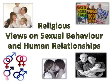 Ppt Religious Views On Sexual Behaviour And Human Relationships