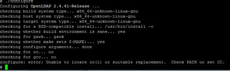 Linux Makeno Rule To Make Target Install Stop For Openldap Stack