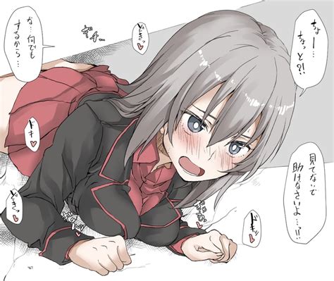 Itsumi Erika Girls Und Panzer Drawn By Elfstrollinthewoods