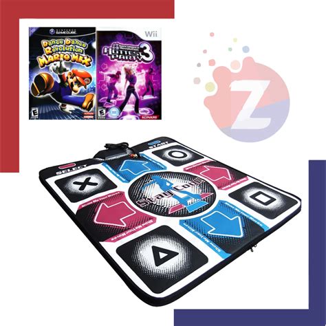 Jual Dance Pad For PC DDR Dance Mat Revolution Karpet Dance Karpet Menari Generasi