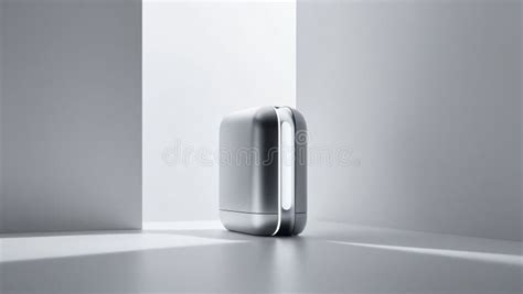 Server Computer In A Tower Case On A White Stock Illustration