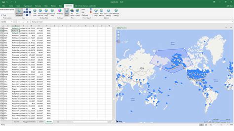 Excel®™ Addin Office 2007 Mapcite