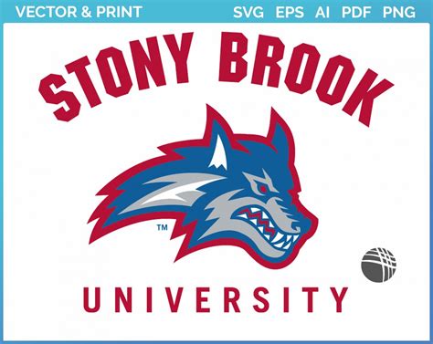 Stony Brook Seawolves Alternate Logo 2008 College Sports Vector