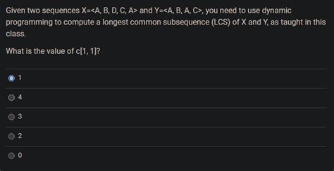 solved given two sequences x ﻿and y ﻿you need to use
