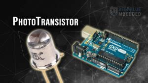 Arduino Phototransistor Circuit Code Example