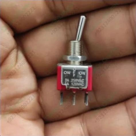 Dpdt 3 Positions Toggle Switch 6 Pin Digilog Pk