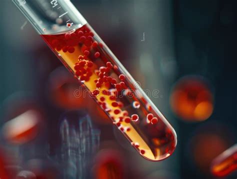 Test Tube With Chemical Mixture Stock Image Image Of Chemical