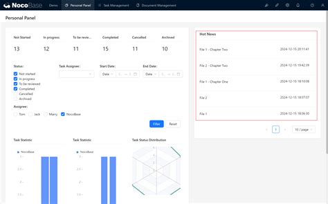 chapter 10 task dashboard part 2 filter and conditions nocobase