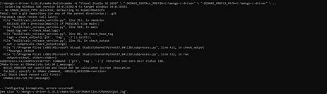 cmake error installing mongo c driver drivers mongodb developer