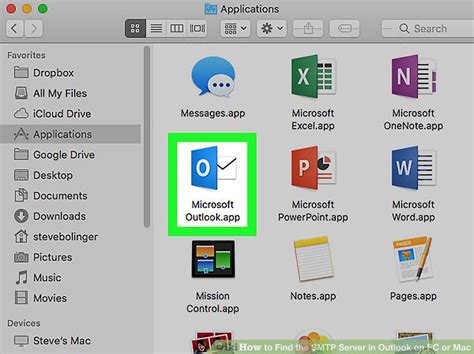 How To Find The SMTP Server In Outlook On PC Or Mac Steps