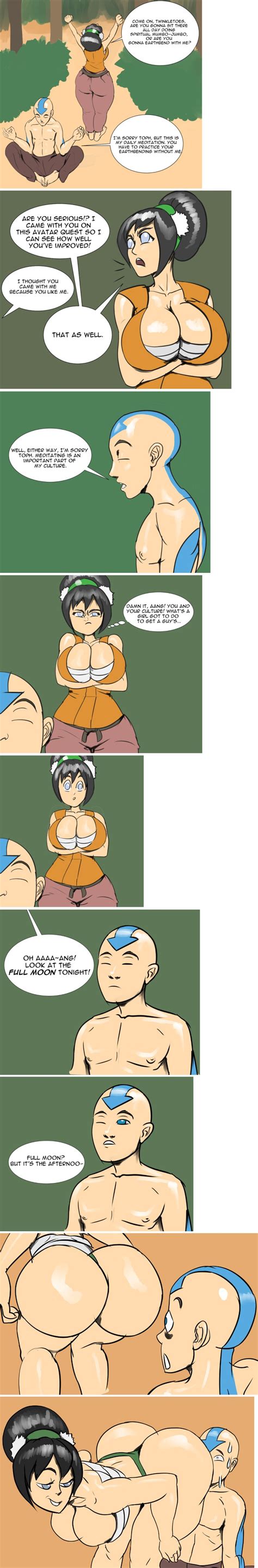 Rule 34 1boy 1girls Aang Air Nomad Airbender Tattoo Alternate Ass