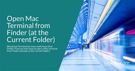 How To Open Mac Terminal In The Current Folder La De Du