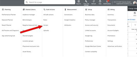 How To Add Google Ads Scripts