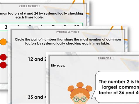 Year 5 Maths Common Factors Lesson Autumn Block 4 By Classroom