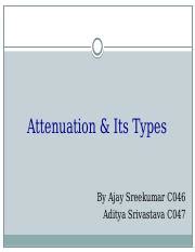 Understanding Attenuation In Optical Fibers Types And Mechanisms Course Hero