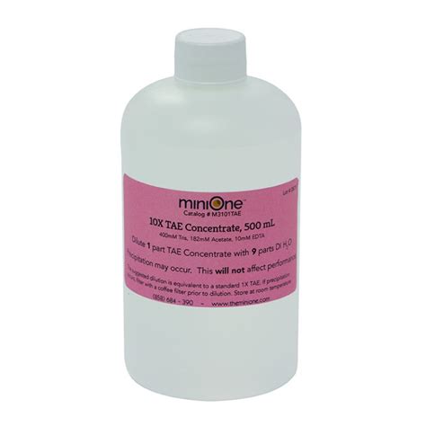 TAE Running Buffer Concentrate M3101TAE MiniOne Systems