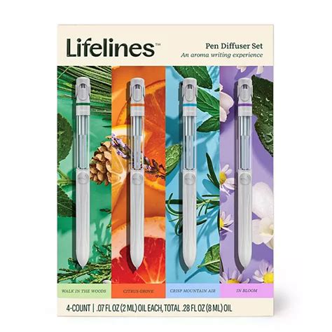 Lifelines Pen Diffuser Set 4 Pk