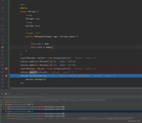 Java中修改list的对象元素时碰到的坑java更新list内的对象元素 Csdn博客