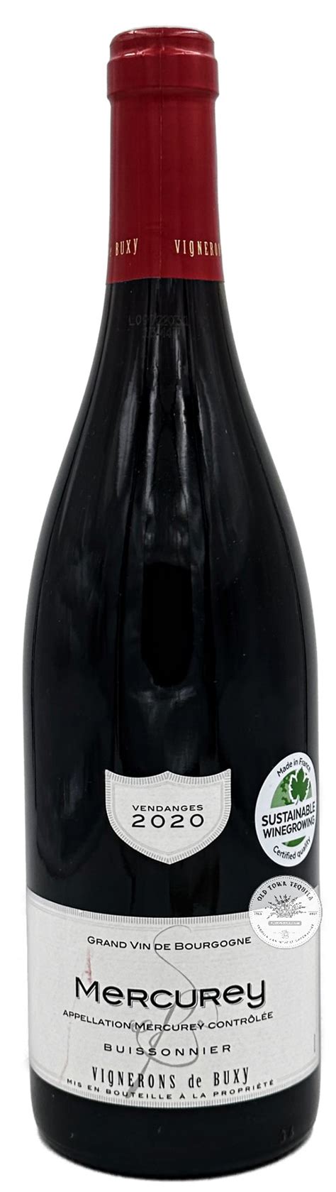 Mercurey Buissonnier Vignerons De Buxy 2020 Old Town Tequila