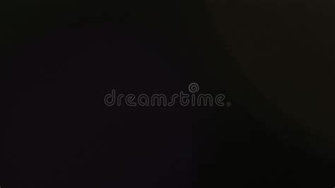 Moving Anamorphic Lens Flare Effect Across Dark Background Stock Video