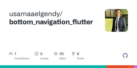 GitHub Usamaaelgendy Bottom Navigation Flutter