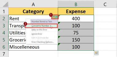 Fixing SUM Formula Not Working In Excel Sheetaki