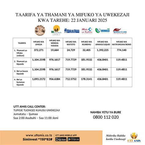 Utt Amis Finance Investment Watoto Hawajatuangusha 🙌 Wekeza Kwa Ajili Ya Kesho