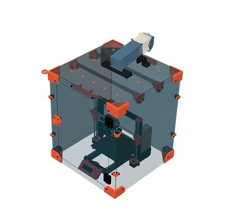 Mount For The MMU S Buffer Inspired By RMU Buffer By Manzn For The Universal D Printer