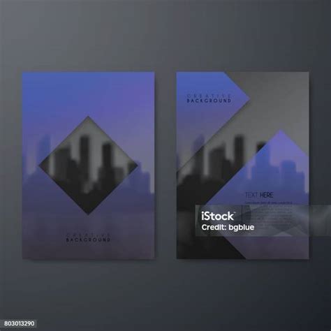브로셔 템플릿 레이아웃 표지 디자인 비즈니스 연례 보고서 전단지 잡지 0명에 대한 스톡 벡터 아트 및 기타 이미지 0명 건물 외관 검정색 배경 Istock